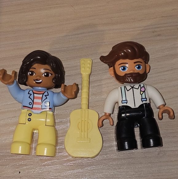 Lego | Toys | Lego Duplo Figures People Guitar Only Replacements For ...